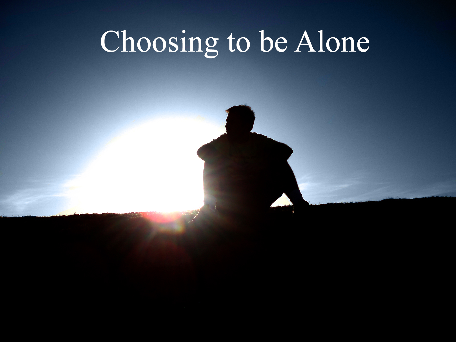 Choosing to be Alone | Pastor Partridge